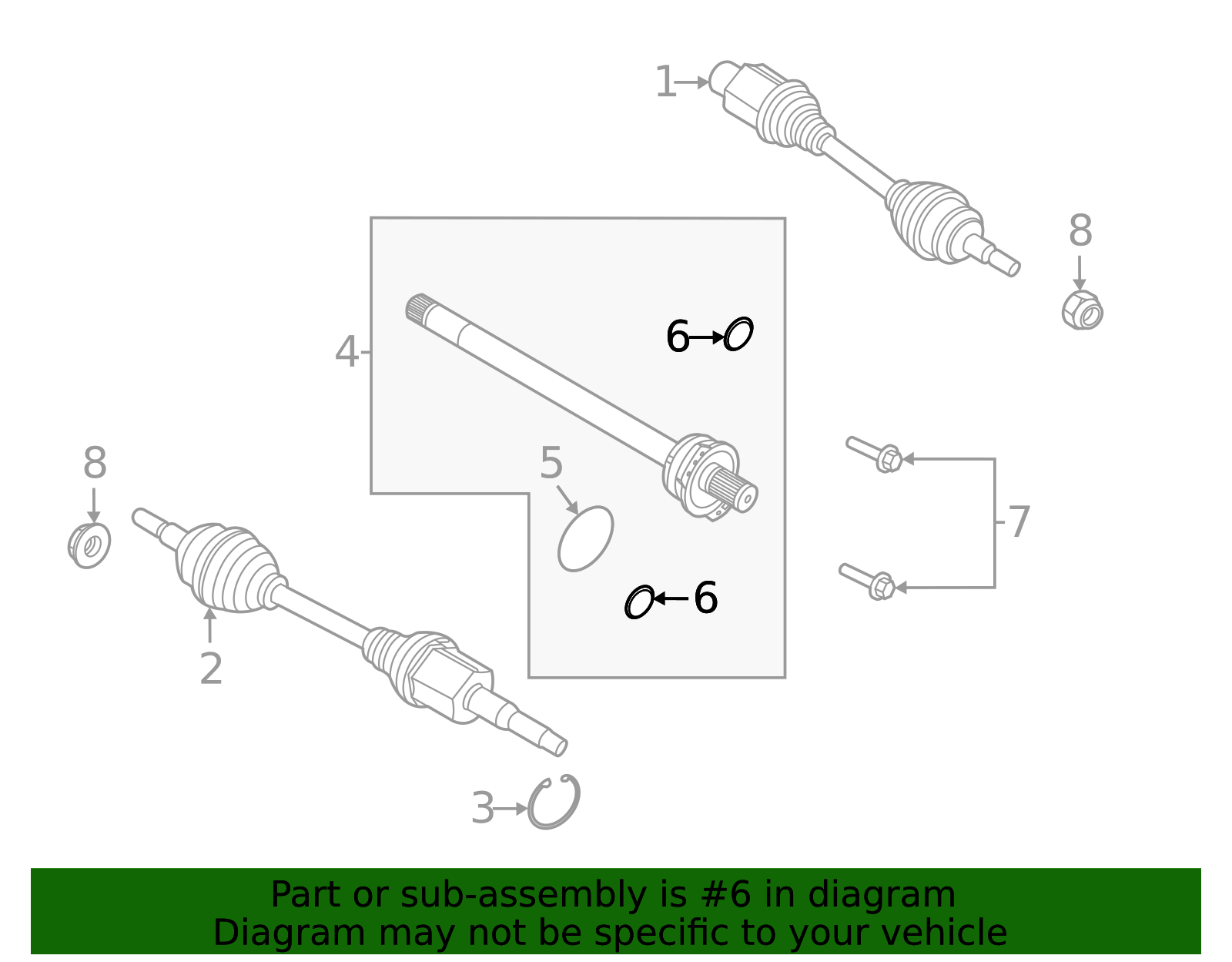 K2GZ-7275-B - Seal Kit 2019-2025 Ford | Ford Parts Direct