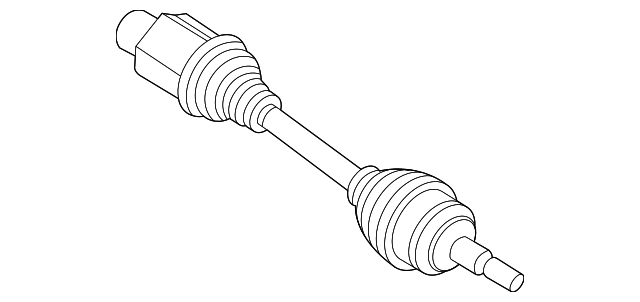 2020-2025 Ford | Motorcraft™ Axle Assembly | TX-1087 | Walls' Ford Parts