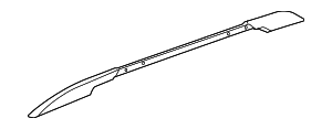 2017-2023 GMC Acadia Driver Side Roof Luggage Carrier Side Rail ...
