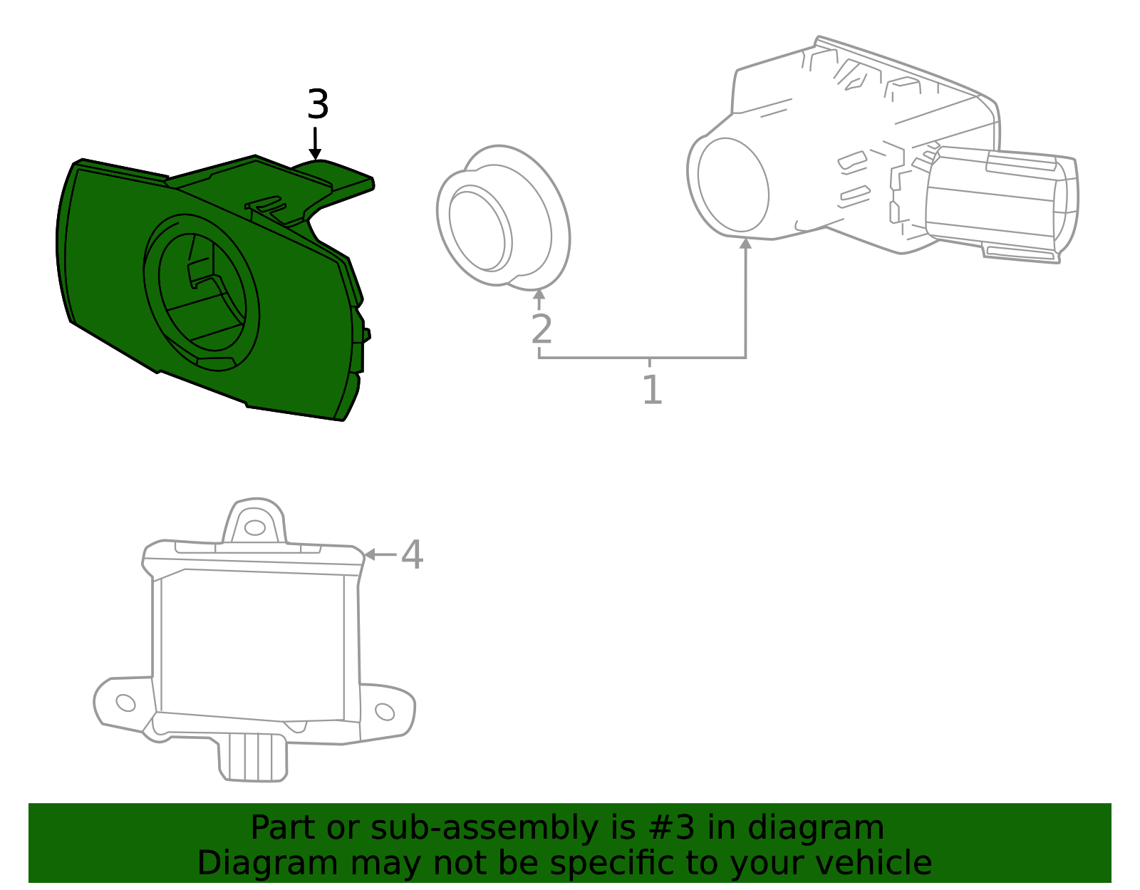 89348-04020 - 2021-2024 Toyota - Park Sensor Retainer | Discount Parts ...