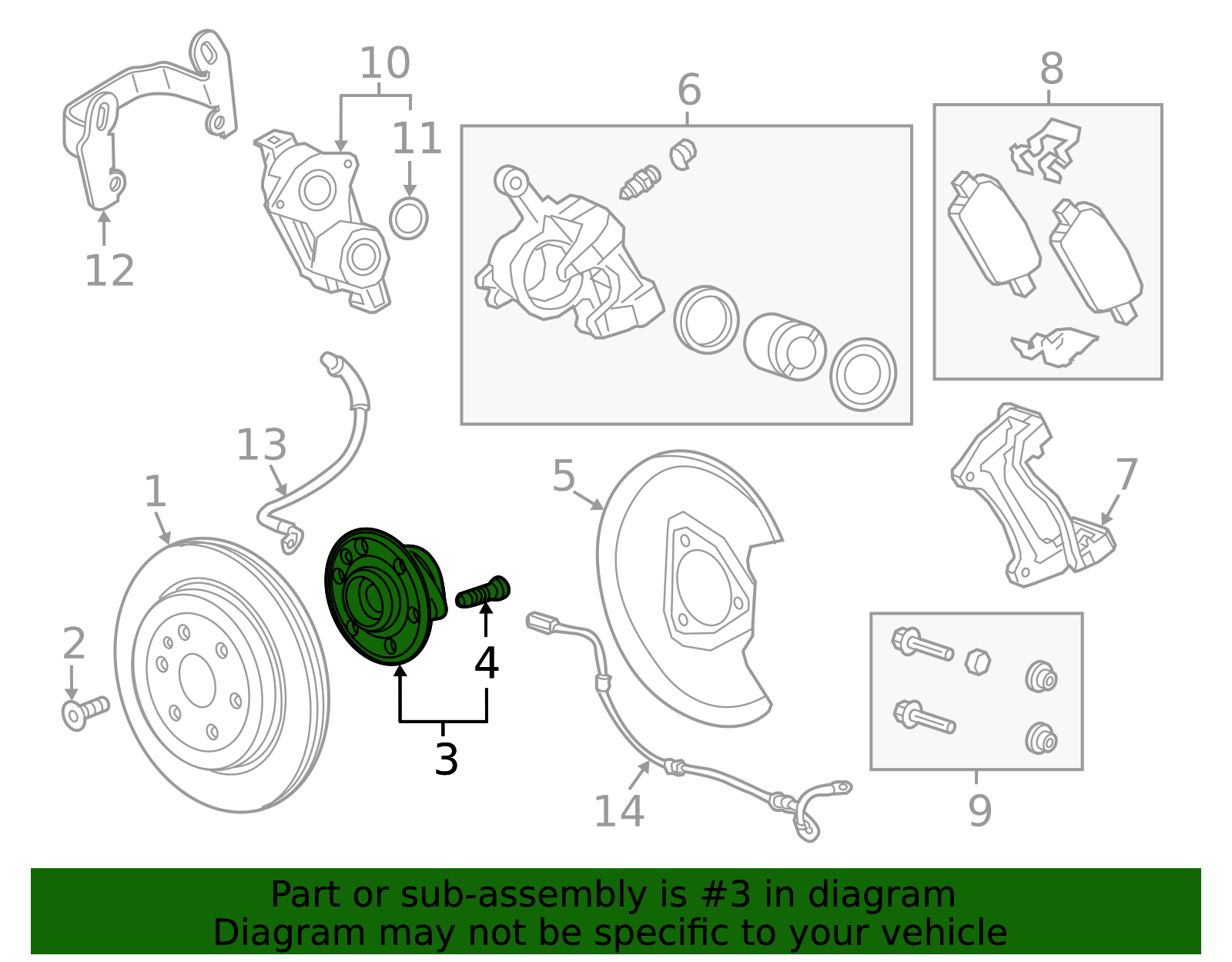 2019-2025 GM W (S)Hub 13544844 | Capital Chevy Parts