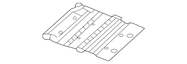 2022-2024 Volkswagen Taos Under-Body Shield 5Q0-825-230-K | VW Direct ...