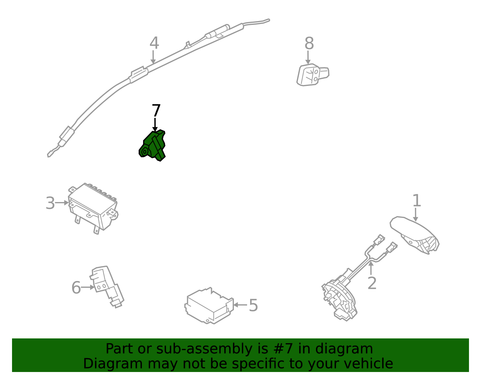 2011-2016 Kia Sportage Pressure Sensor 95920-2S200 | OEM Parts Online