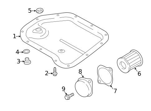 Automatic Transmission for 2021 Subaru Crosstrek | Subaru Parts Guys