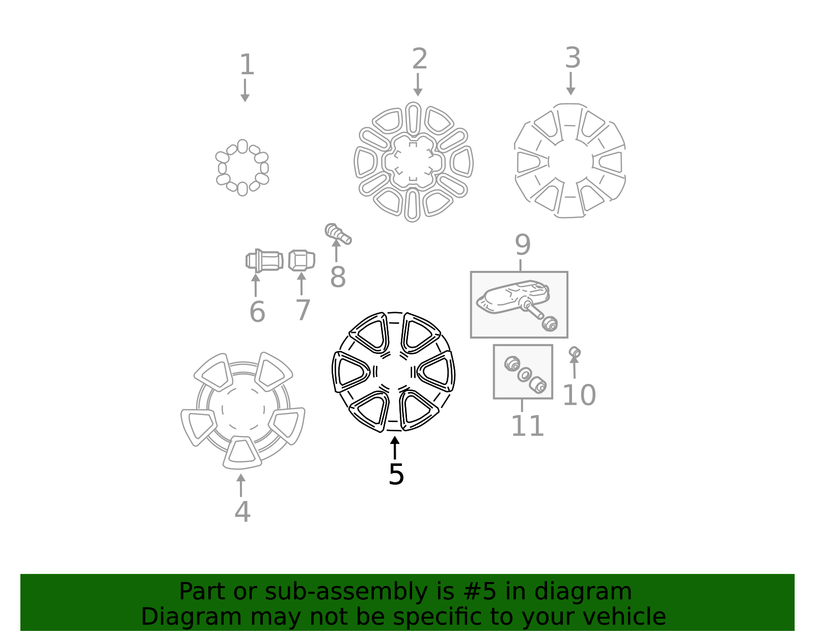 Wheel Alloy 17x7.5 Inch 42611-35302 | OEM Parts Quick