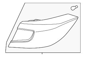 2018-2022 Honda Accord Taillight Assy., L. 33550-TVA-A01 | Honda ...