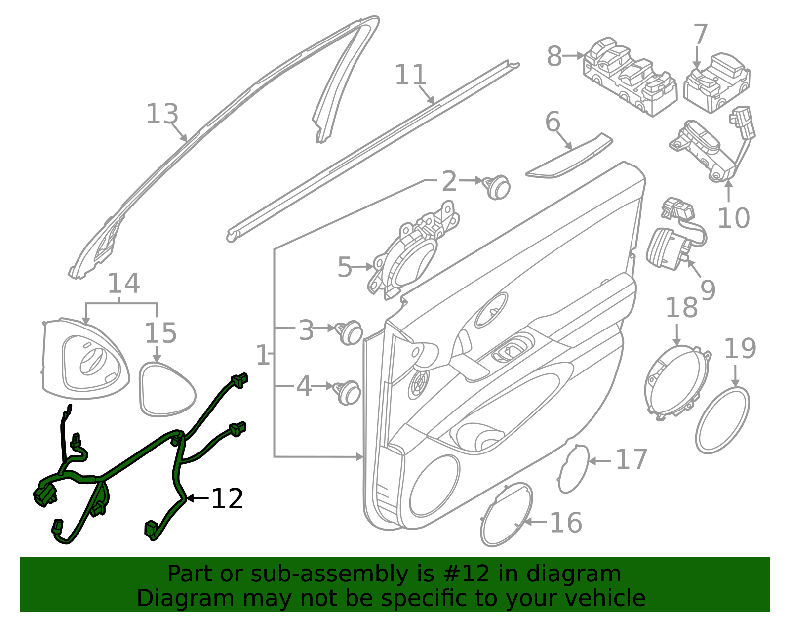 2023-2025 Genesis GV60 Wire Harness 82397-CU070 | OEM Parts Online