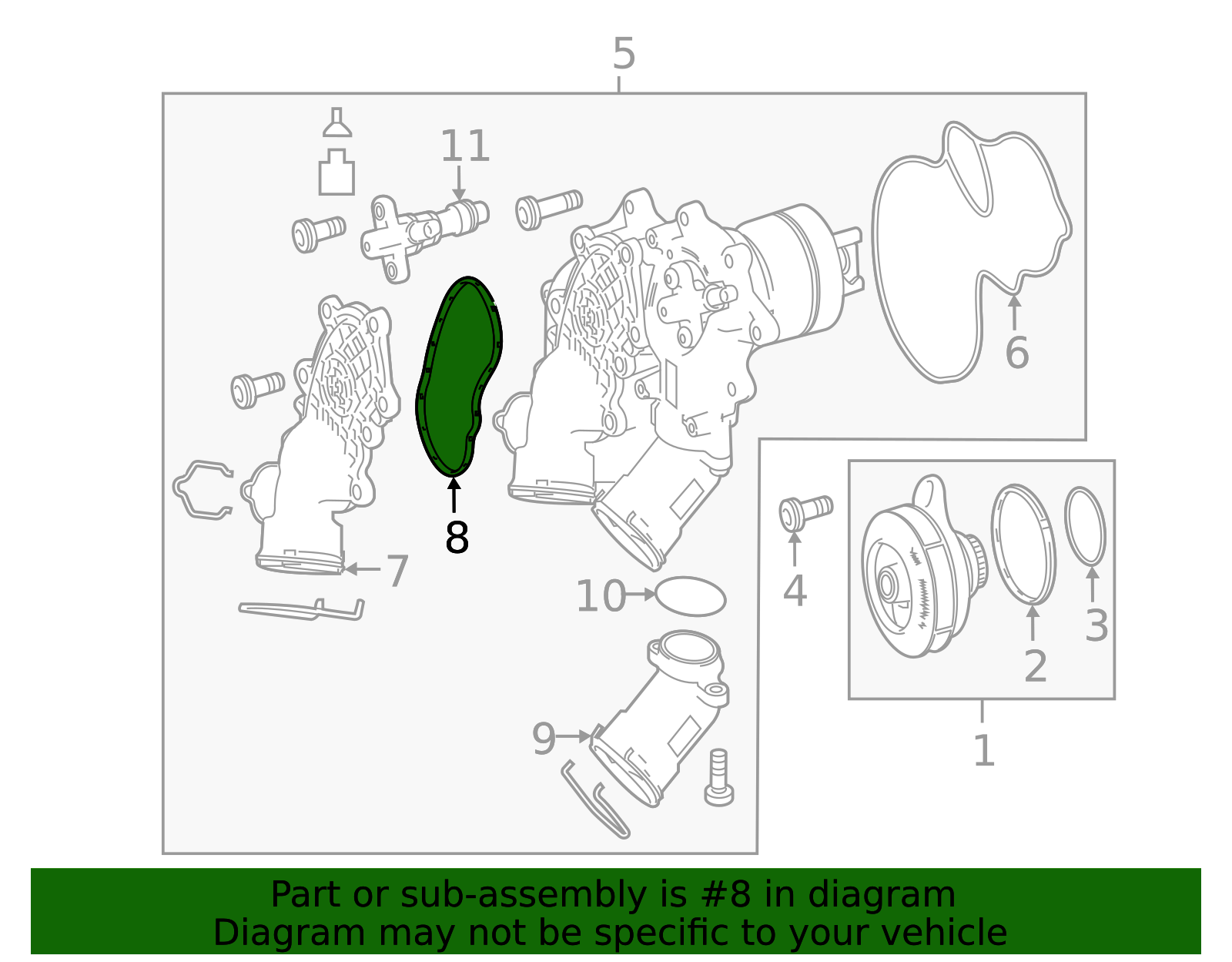 177-201-09-00 - Inlet Pipe Gasket 2018-2025 Mercedes-Benz | Mercedes ...