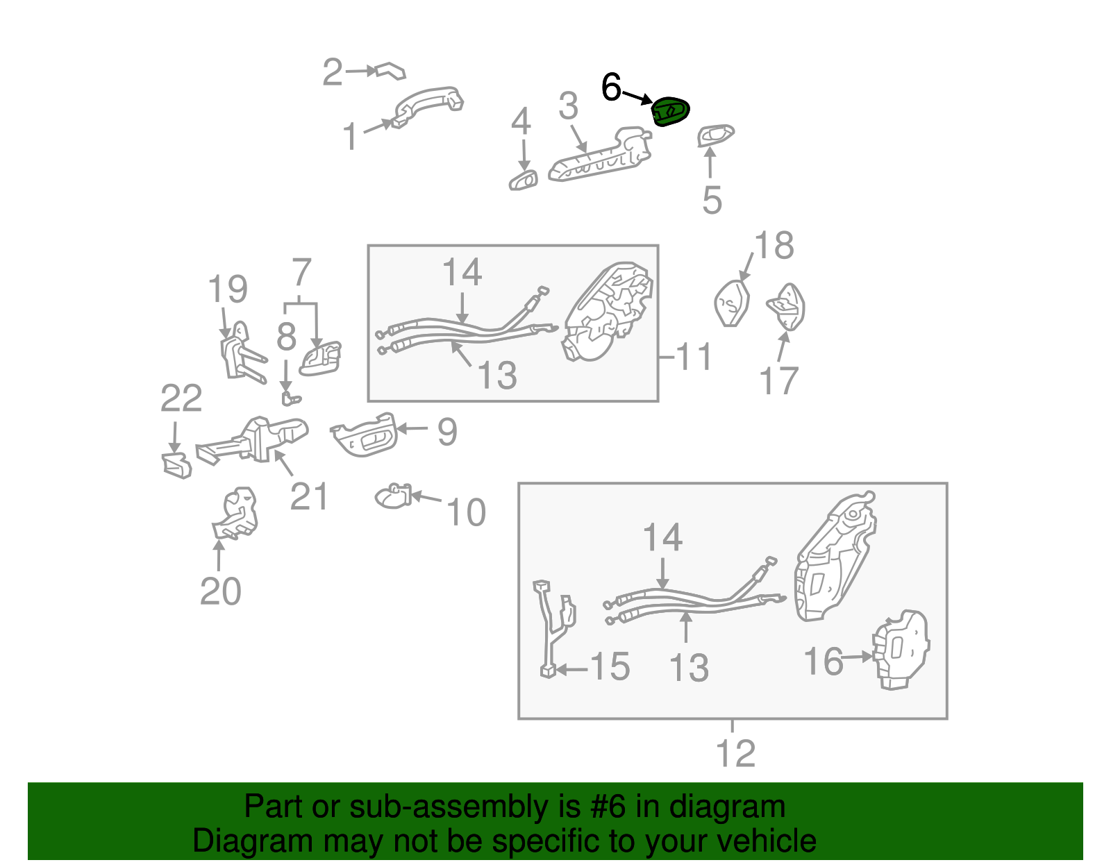69207-50010-B3 - Cap - 2004-2006 Lexus LS430 | My L Parts
