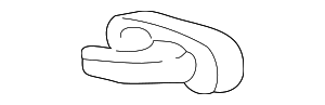 1992-2025 Ford | Handle, Inside | F2UZ-1521819-A | Walls' Ford Parts