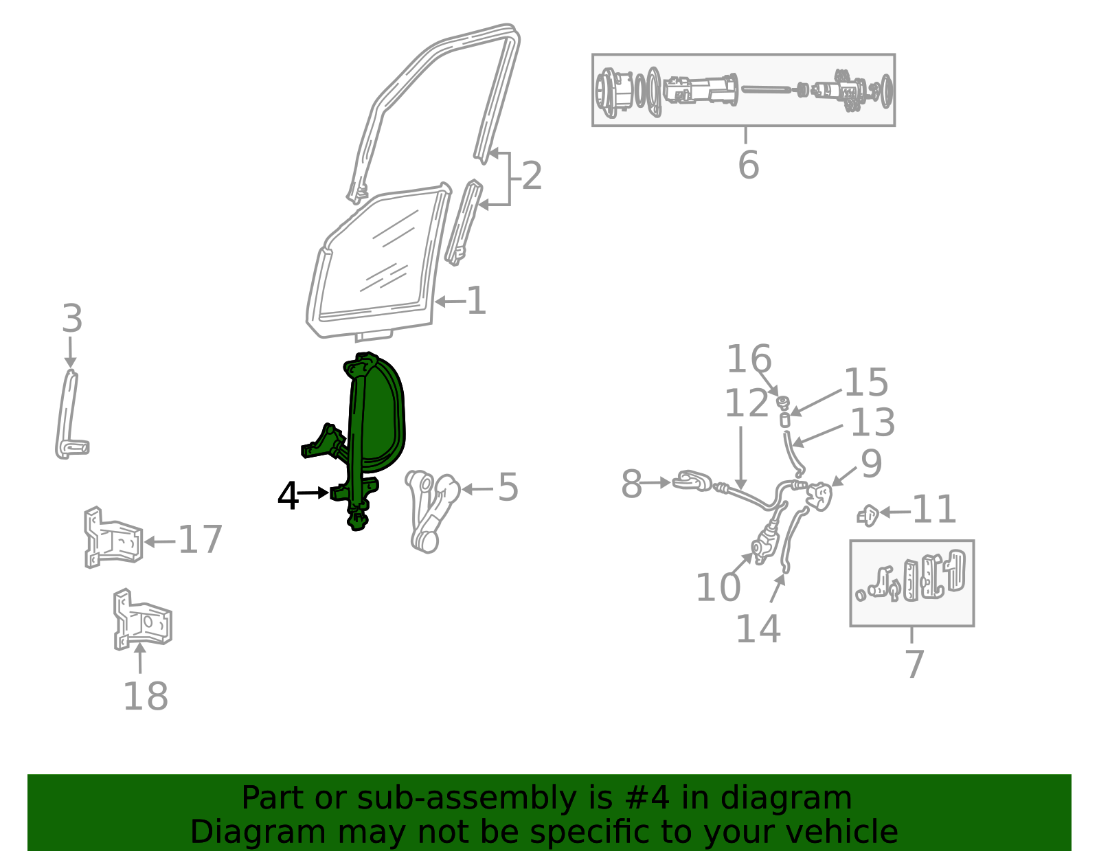 Window Regulator - Driver's Side (LH) 9C2Z-1523201-A | TascaParts.com