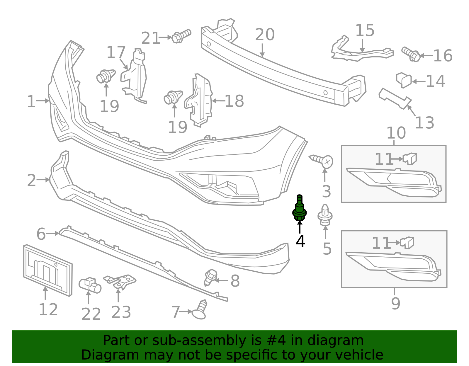 OEM 2015-2016 Honda CR-V Lower Cover Bolt 90144-T0A-000 | Honda ...
