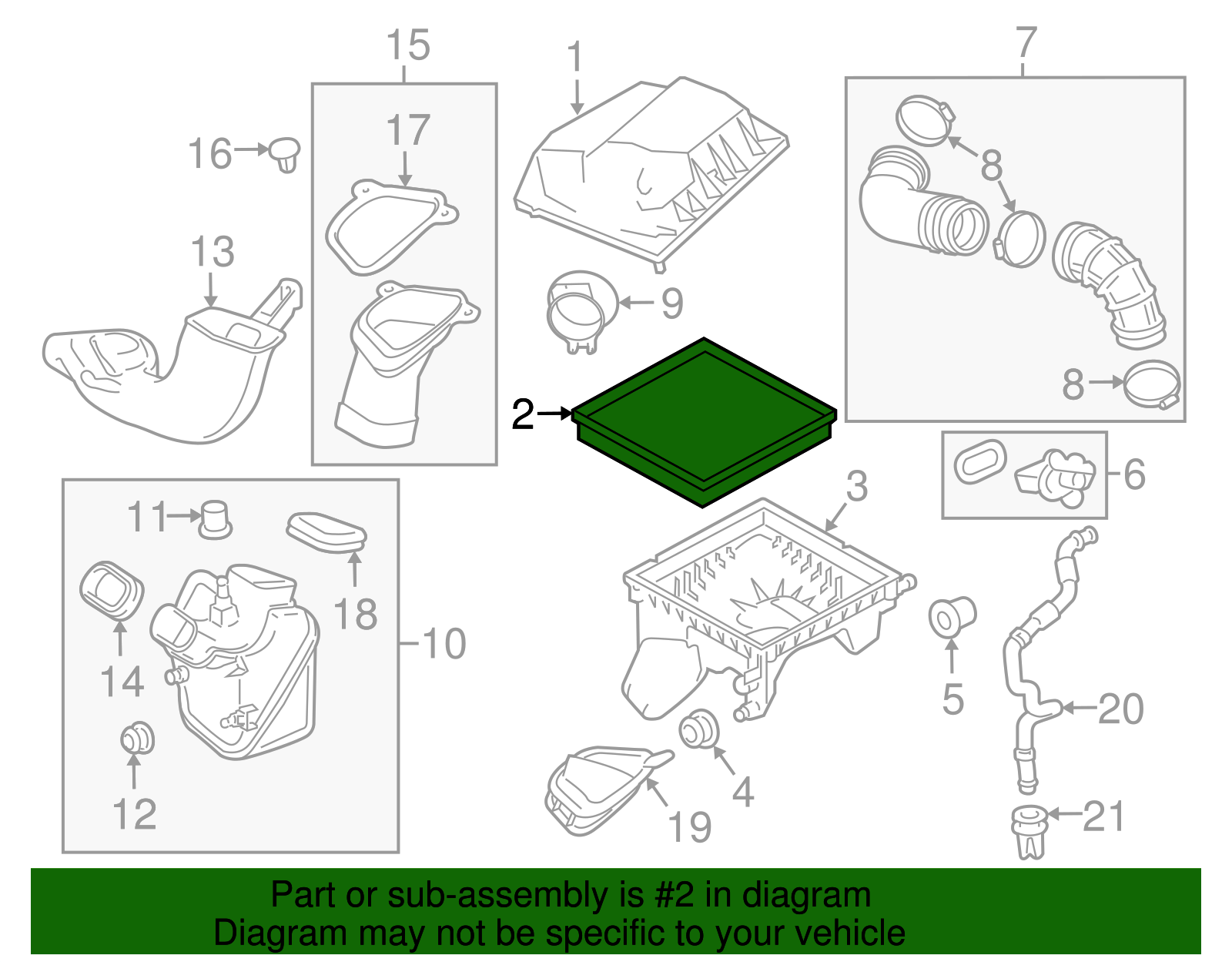13272719 - 2011-2019 GM - Air Filter | Partners Chevy
