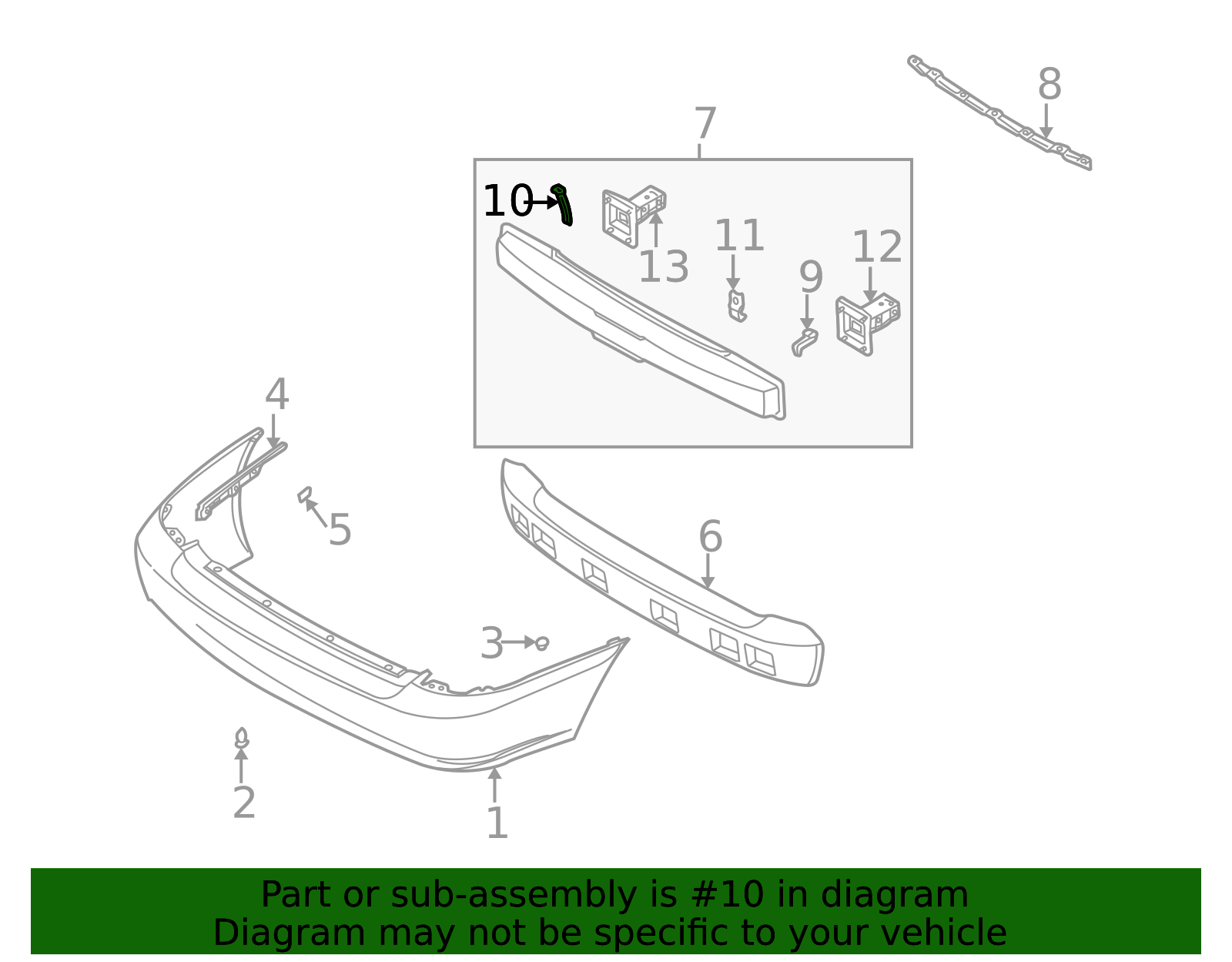 86633-3C000 - Upper Bracket Kia.Parts Store