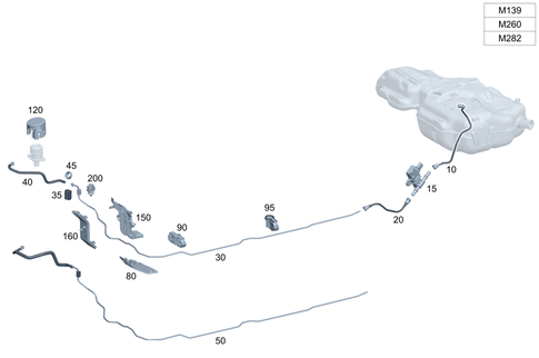 Fuel Lines for 2026 Mercedes-Benz GLA250 | Mercedes-Benz USA Parts