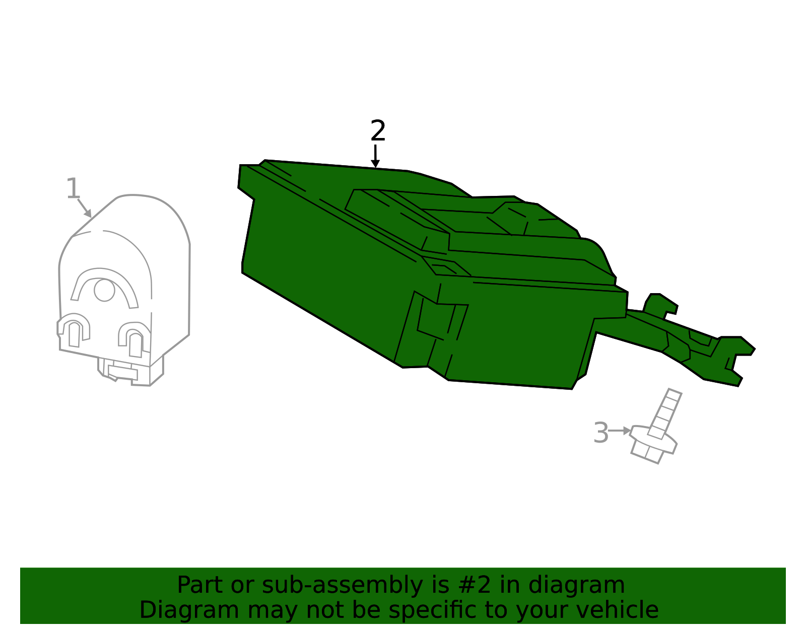 Genuine Official Toyota Receiver part# 897A0-0C031 for 2018-2021 Toyota ...