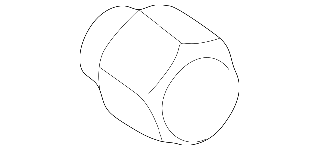 1995-2000 Nissan Wheel Lug Nut 40224-V5500 | Nissan Parts Plus