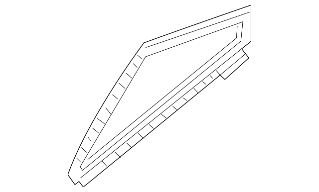 2019-2025 Nissan Altima Glass Weather-Strip 82272-6CA0A | Bill Kay ...