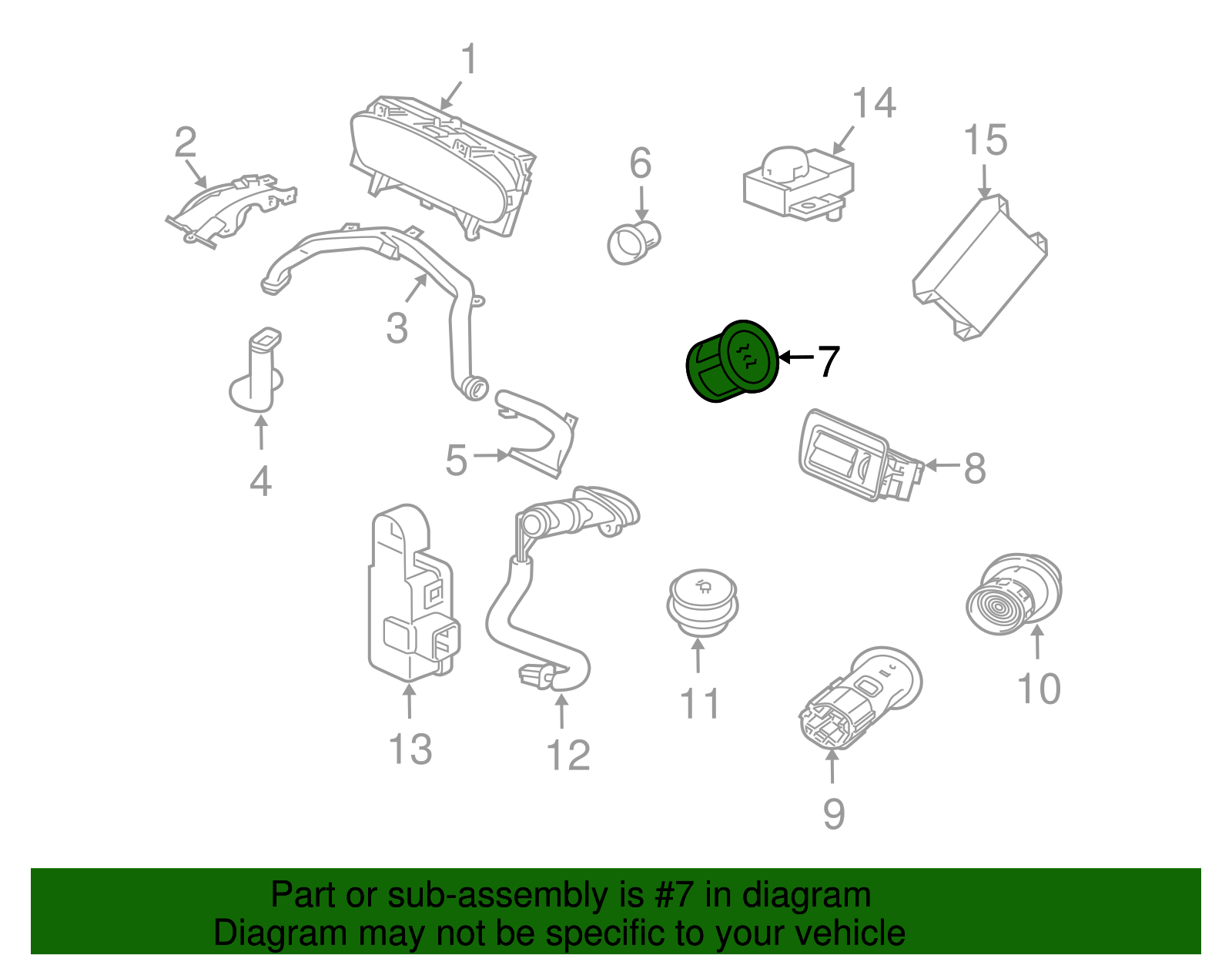 2013-2019 Jaguar Power Switch C2D59751 | OEM Parts Online