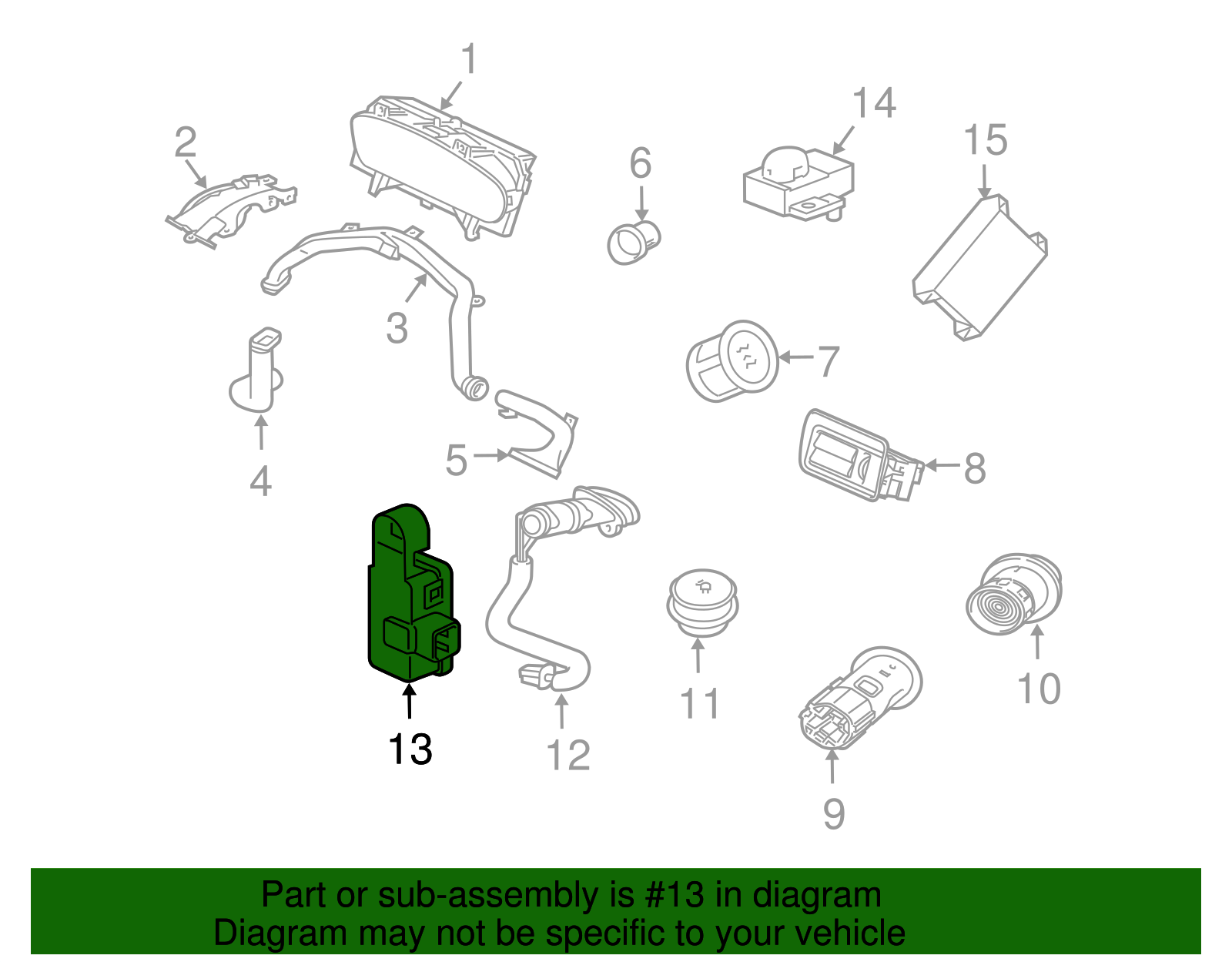 2007-2019 Jaguar Air Quality Sensor C2D23551 | JaguarParts.com