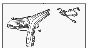 2021-2025 Cadillac CT4 Headlamp Assembly 84977279 | Capital Chevy Parts