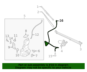 2018-2020 Ford F-150 Connector Hose JL3Z-17A605-D | Ford OEM Parts Outlet