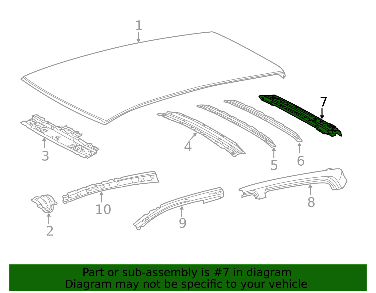 Roof Header Panel - Structural OEM Fitment | AutoNation Parts