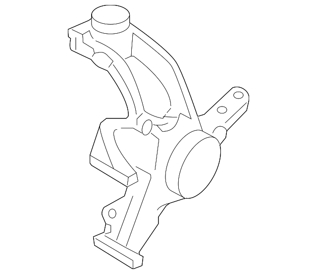 2008-2015 Audi Knuckle 8J0-407-253-D | Audi USA Parts