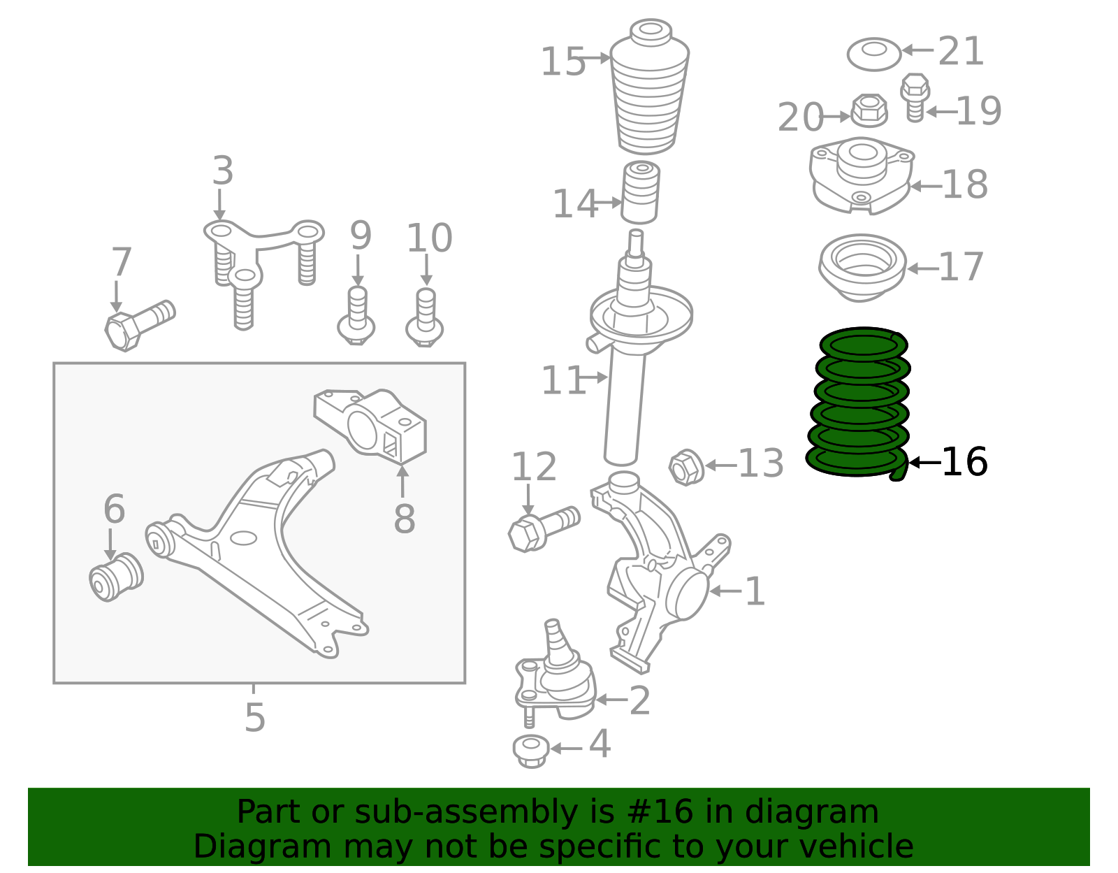 8J0-411-105-BT - Coil Spring 2008-2009 Audi | Audi OEM Parts Guy