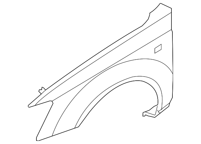 2006-2010 Hyundai Sonata Fender 66320-3K300 | QuirkParts