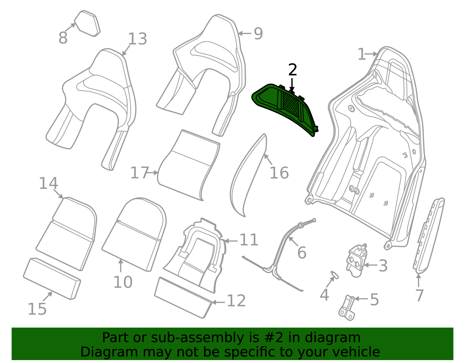 Seat Back Panel - Restore Rear Seat Aesthetics | AutoNation Parts