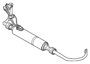 37106899784 - 2017-2025 BMW Stabilizer Bar (37-10-6-899-784) | BMW of ...