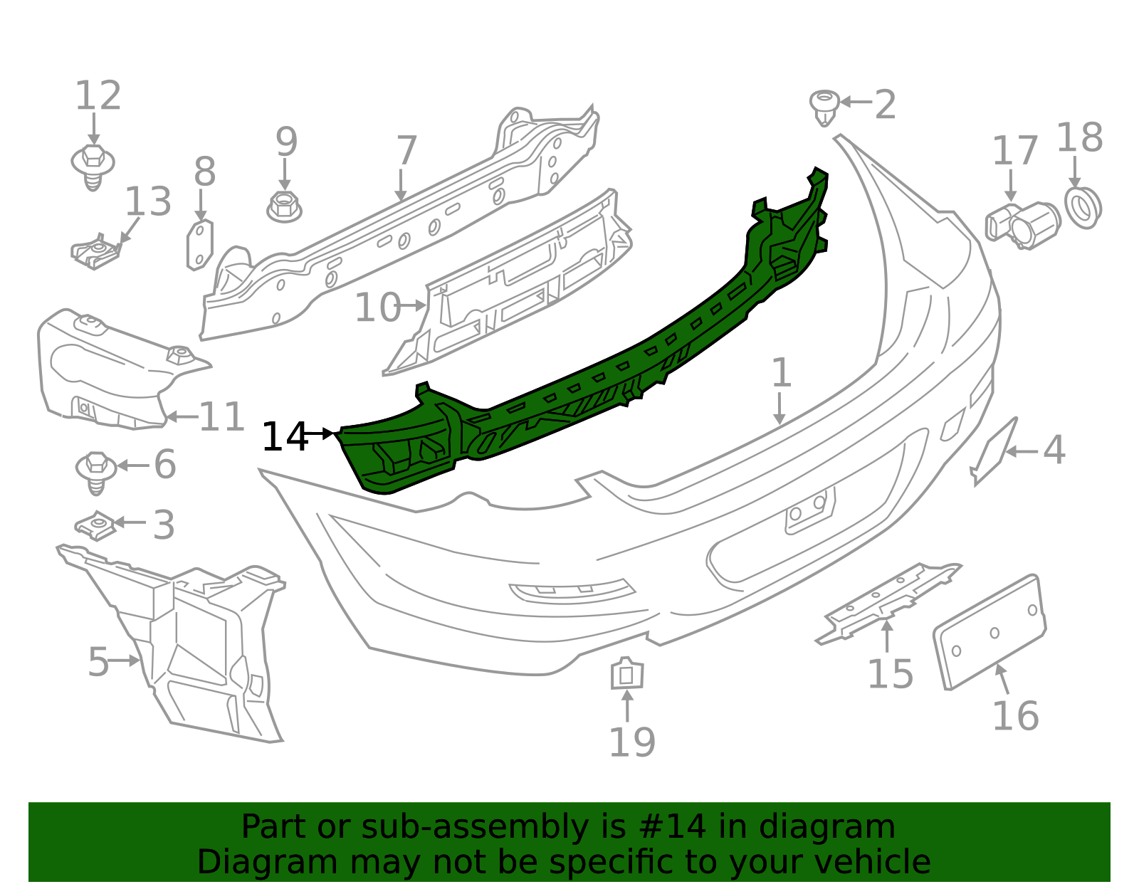 2012-2019 BMW Upper Guide 51-12-7-223-161 | BMW OEM Parts