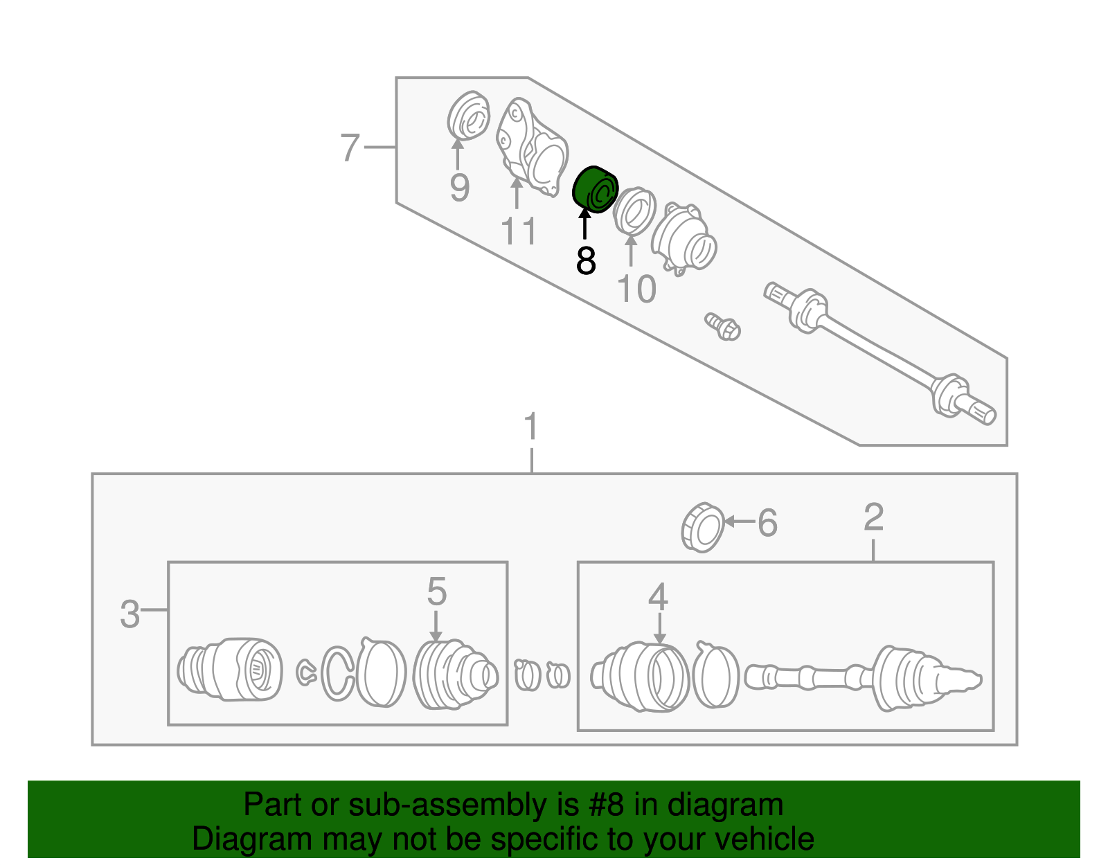 G569-25-155 - Bearing 1994-2014 Mazda | Mazda-Parts