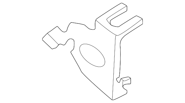 Genuine OEM Ford Part - Radiator Mount Bracket LC3Z-8A193-A | Genuine ...