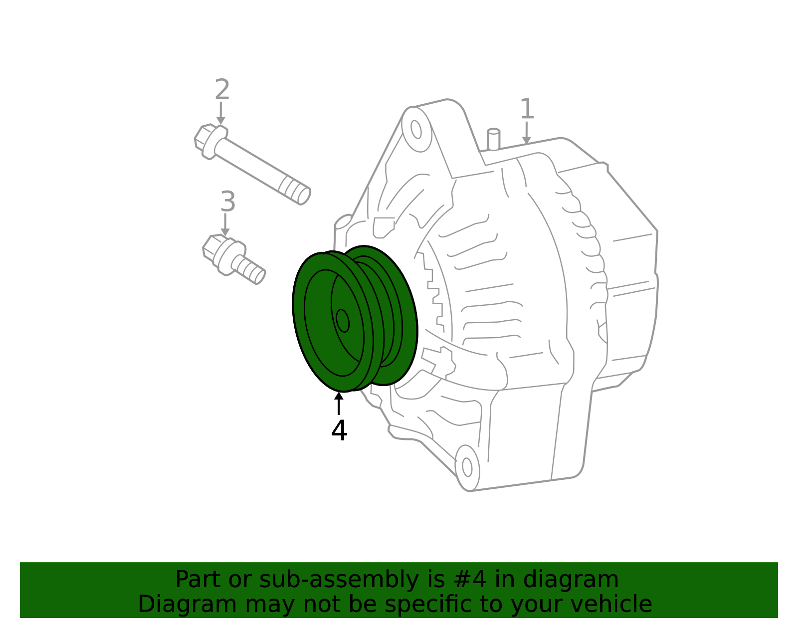 2012-2015 Scion iQ Pulley 27411-47160 | MotorMotor