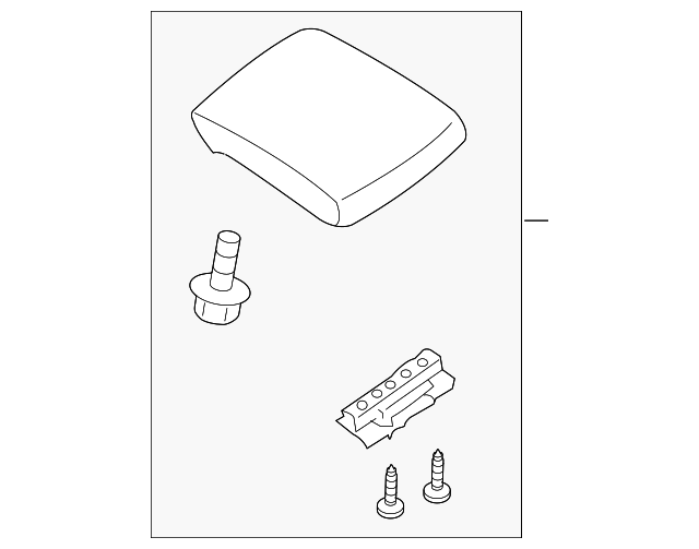 2005-2021 Nissan Frontier Lid Assembly 96920-ZP00D | Team Nissan Inc.