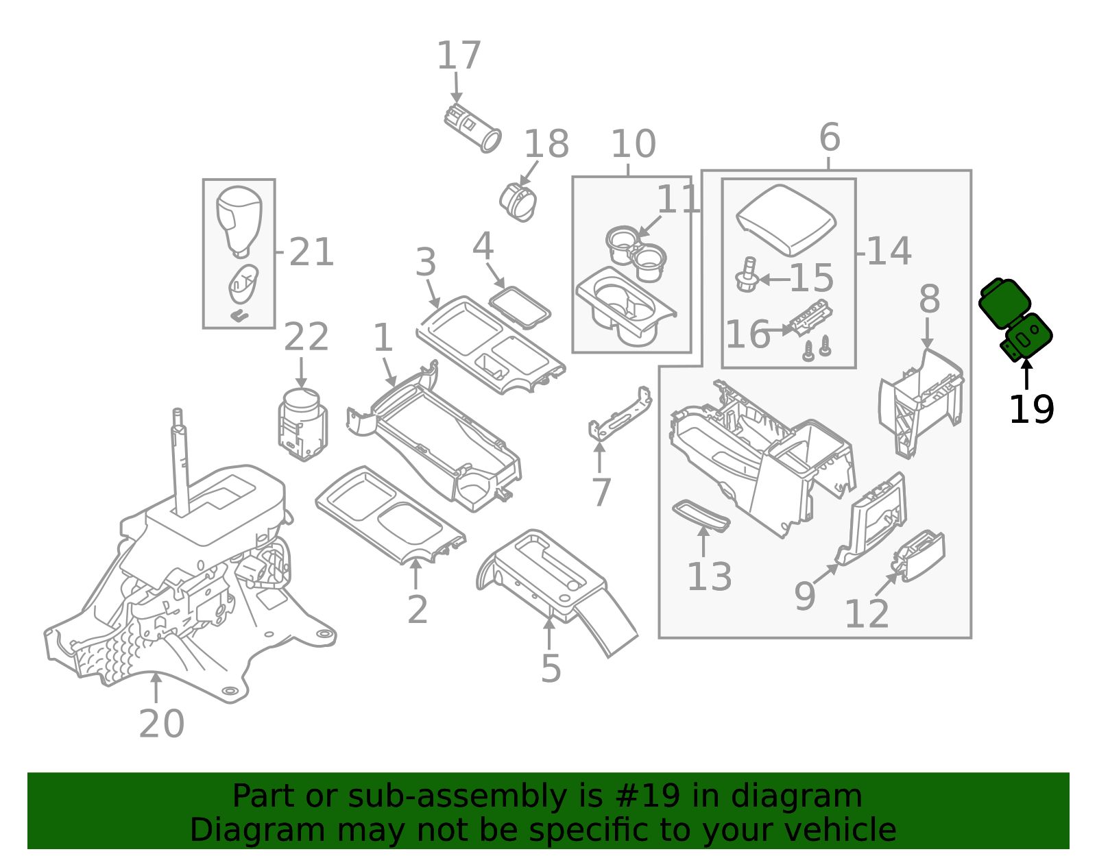 28023-BH00C - Auxiliary Jack 2017-2021 Nissan Frontier | Official ...