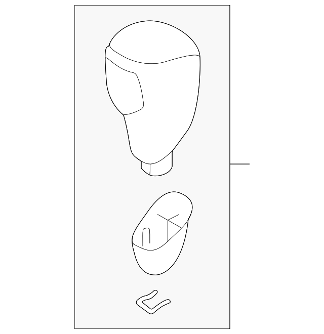 34910-4BA0A - 2020-2021 Nissan Frontier - Shift Knob | Anicra Nissan Parts