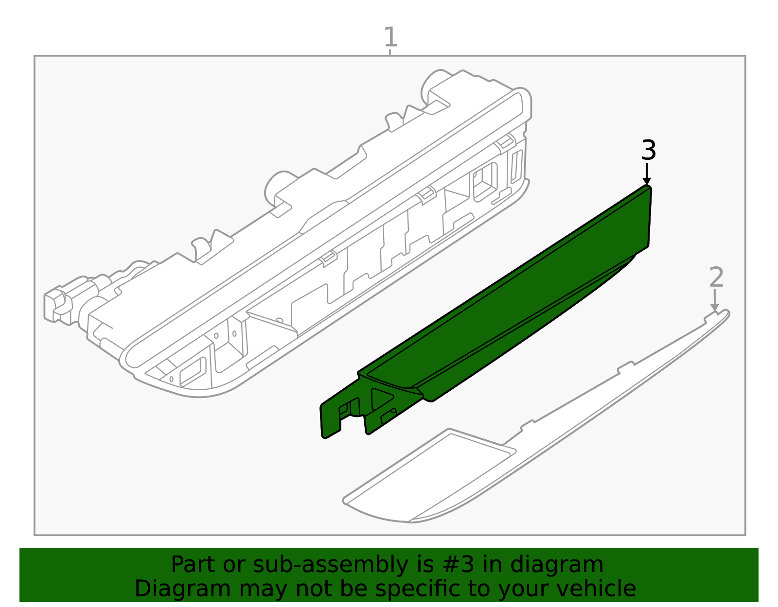 923B8-T6000-NRB - Trim Plate 2025 Genesis GV80 | Hyundai Wholesale Direct