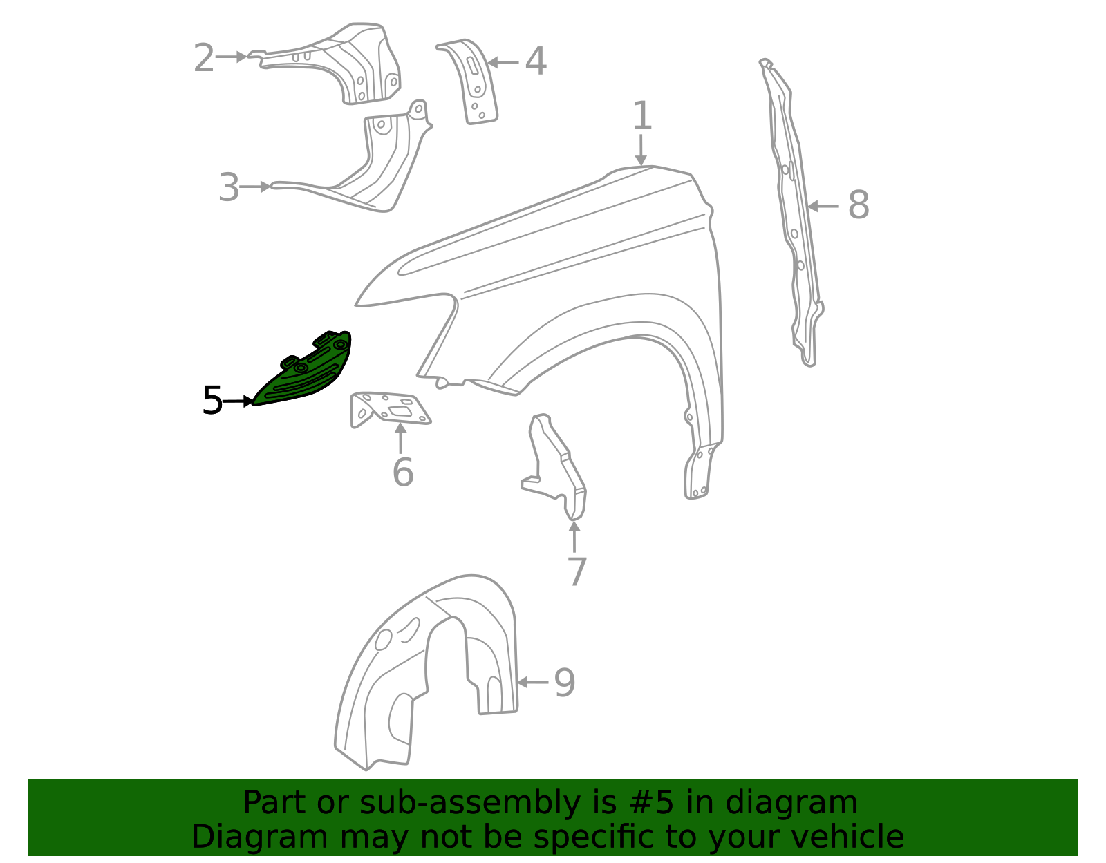 2022-2024 Volkswagen Taos Reinforcement 2GJ-821-119 | VW Direct Auto Parts