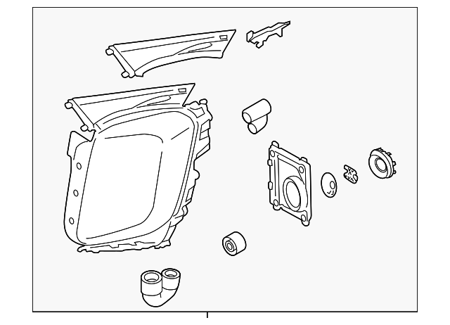 2020-2021 Kia Telluride Headlamp Assembly - Passenger Side (RH) 92102 ...