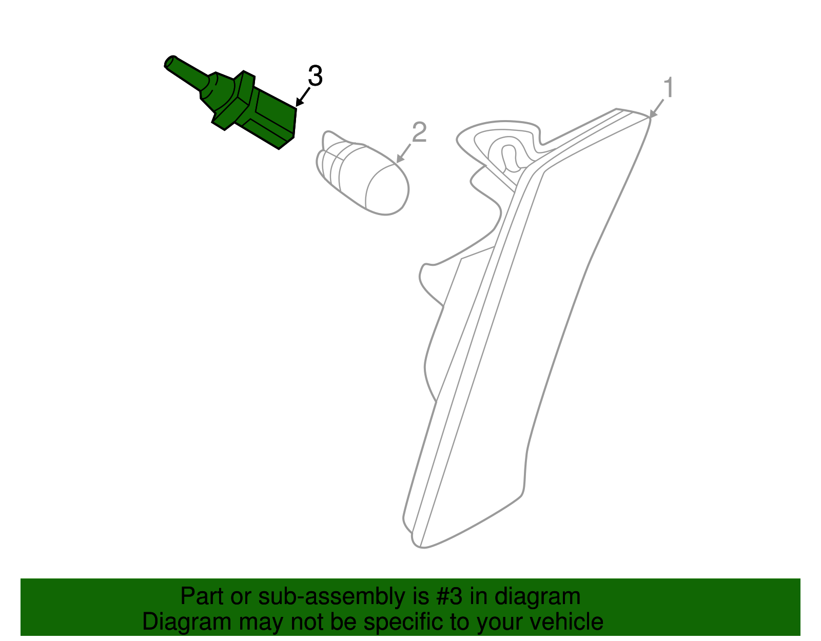 2012-2024 Volkswagen Side Marker Light Socket 1Q0-971-275-C | OEM Parts ...