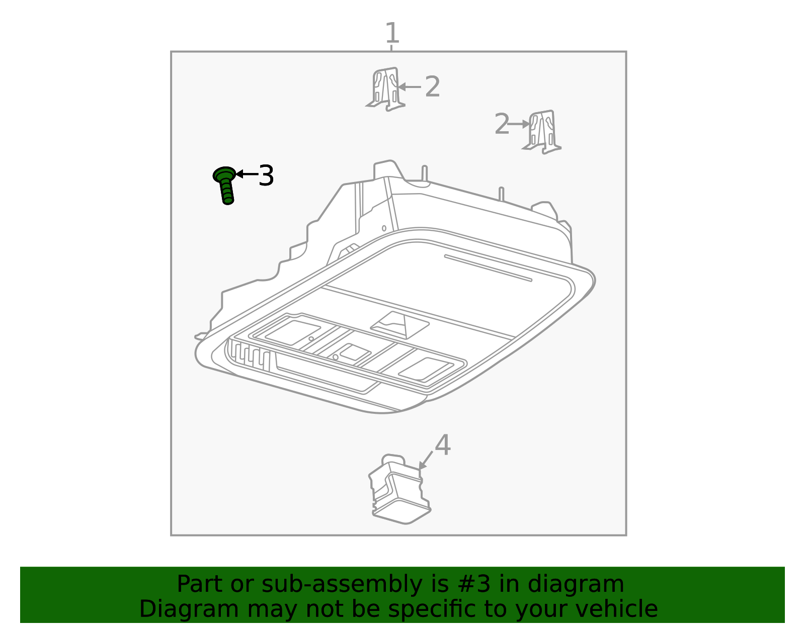 Console Screw W507121-S424 | OEM Parts Online