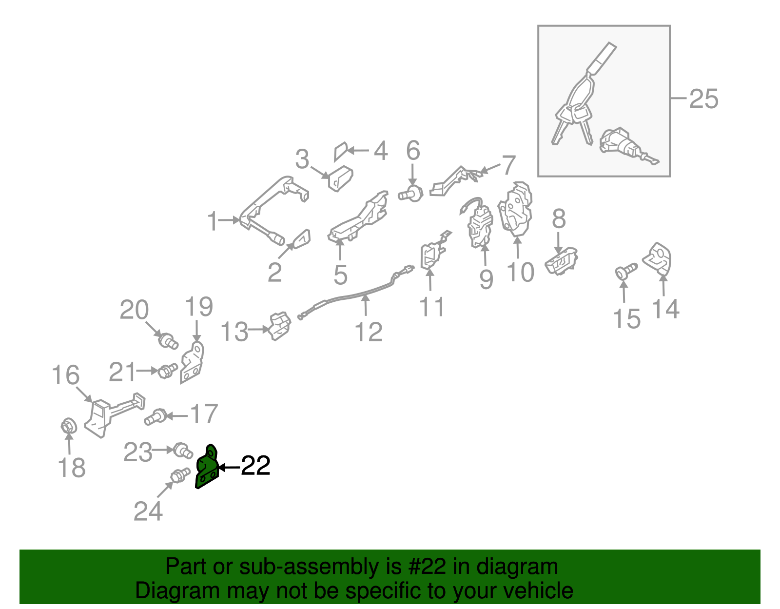 79315-2M000 - 2010-2016 Hyundai Genesis Coupe - Lower Hinge | Hyundai ...