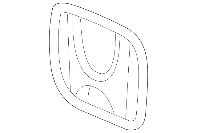 75700-SMR-E00 - Emblem | Honda Parts Guys