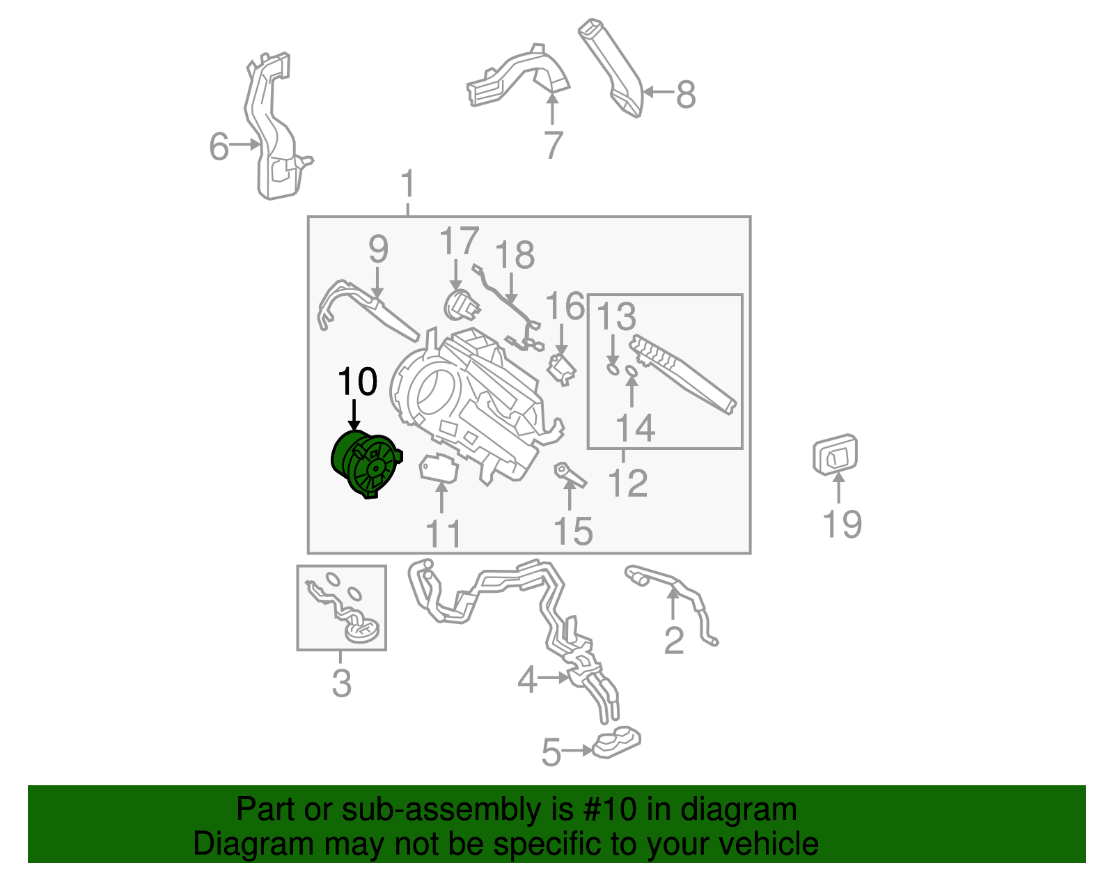 87103-28111 - Blower Motor 2008-2021 Toyota | Bam Wholesale Parts