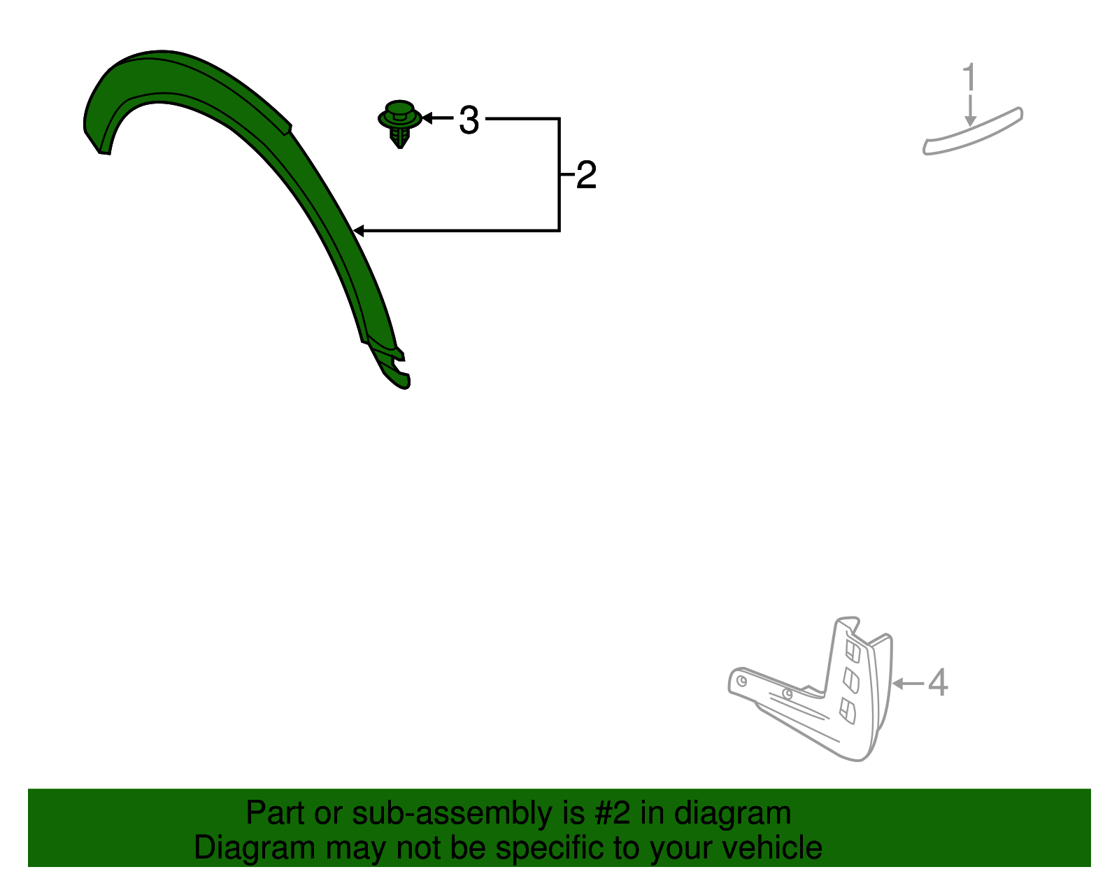 51-77-8-494-455 - High-Quality Wheel Arch Molding for 2017-2024 Mini ...