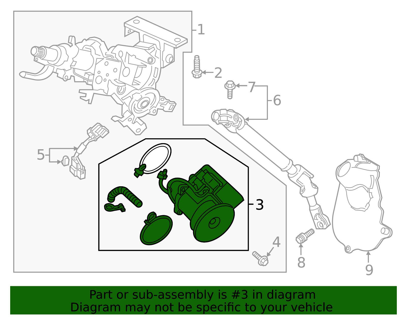 53281-TG8-A11 - High-Quality Steering Column Tilt Motor for 2019-2020 ...