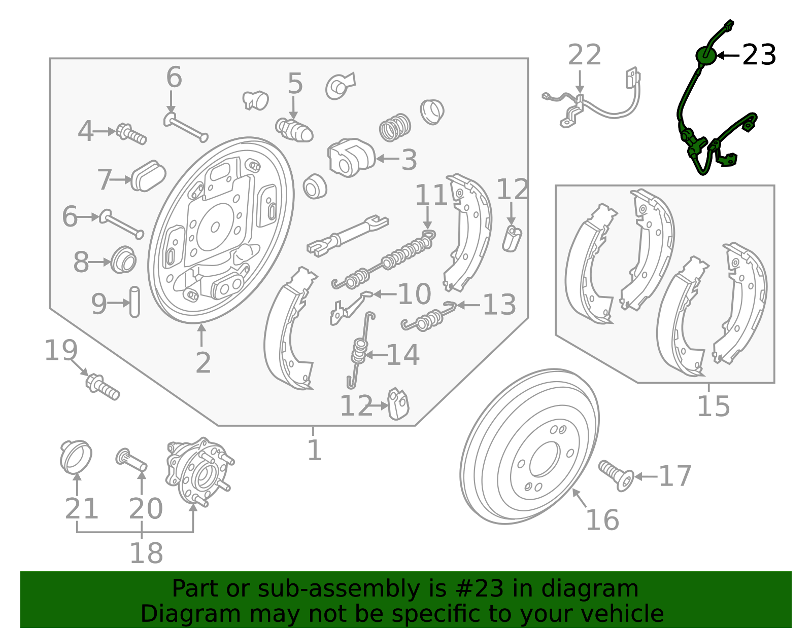 91920-H9300 - Rear Speed Sensor 2018-2023 Kia Rio | Kia.Parts Store